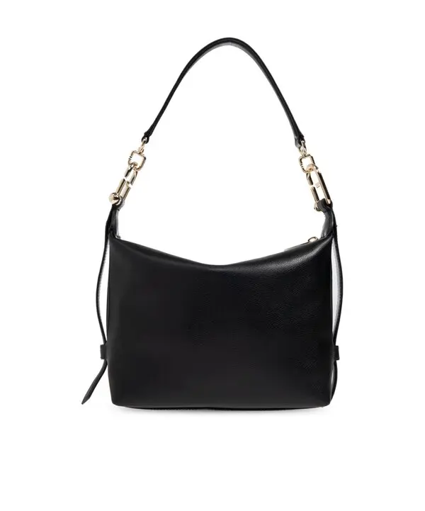 Furla Small Tonie Chain-detail Leather Tote Bag - Black