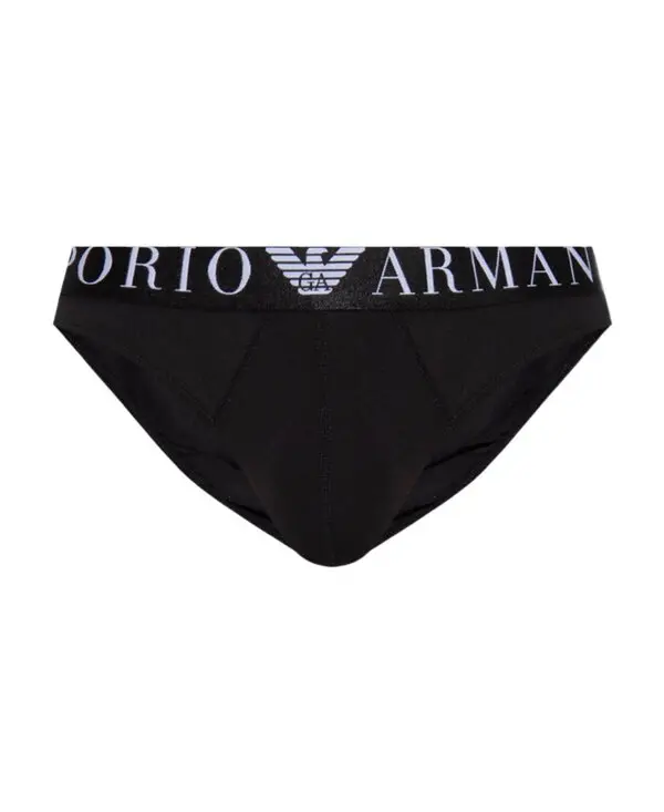 Emporio Armani Logo Underwear - Black