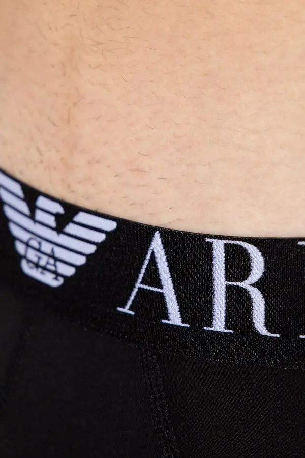 Emporio Armani Logo Underwear - Black