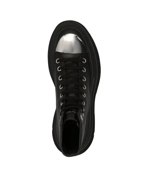 Alexander McQueen Tread Slick Lace-up Boots