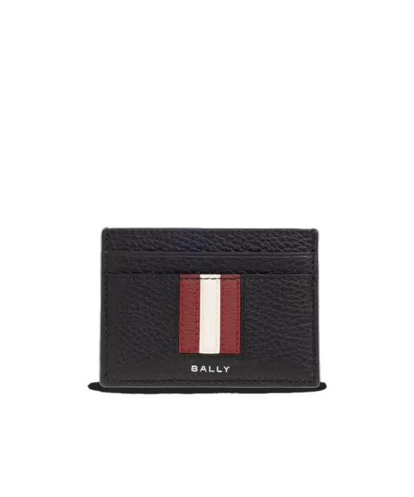 Bally Logo Card Bag - Black