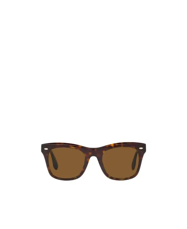 Oliver Spencer Tortoiseshell-effect Square-frame Sunglasses