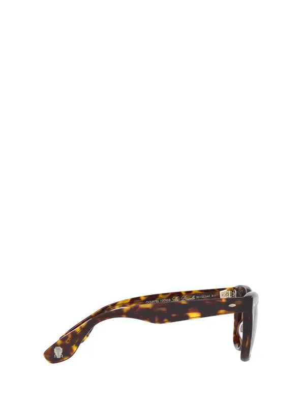 Oliver Spencer Tortoiseshell-effect Square-frame Sunglasses