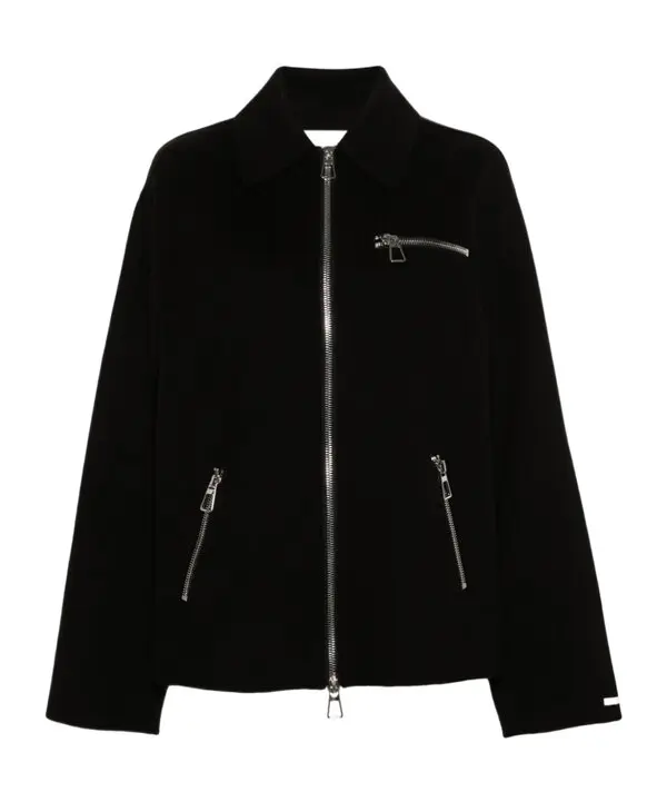Sportmax Zip-up Long-sleeved Jacket