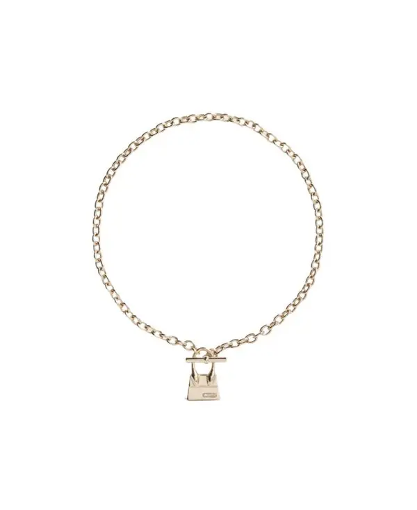 Jacquemus Chiquito Pendant Necklace - Yellow