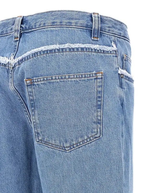 A.p.c. Relaxed Fit Raw Edge Jeans