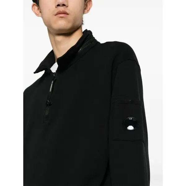 C.P. COMPANY Lens-detail Cotton Zip-up Jacket