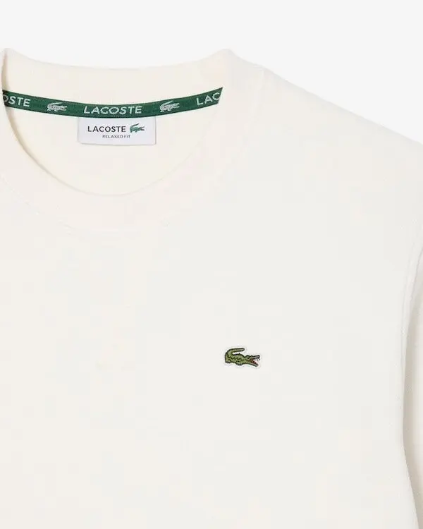 Lacoste Embroidered Crew-neck Sweatshirt