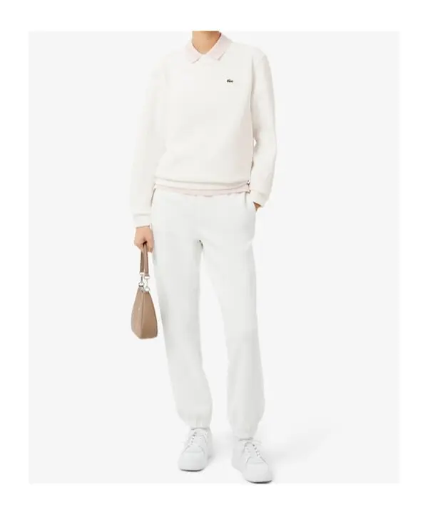 Lacoste Embroidered Crew-neck Sweatshirt
