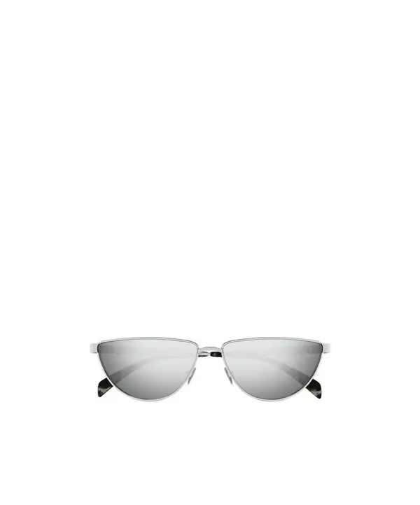 Alexander McQueen Cat Eye Frame Sunglasses - White