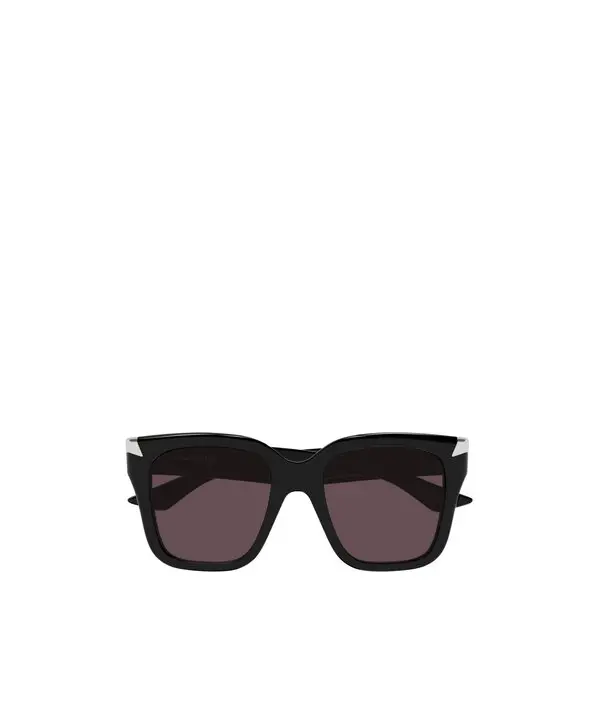 Alexander McQueen Square Frame Sunglasses - Black