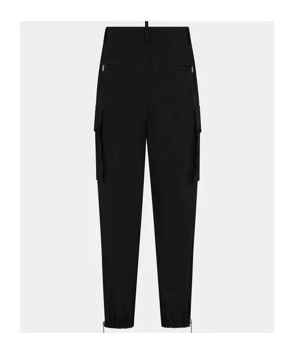 Dsquared2 Baggy Fit Pleated Cargo Pants