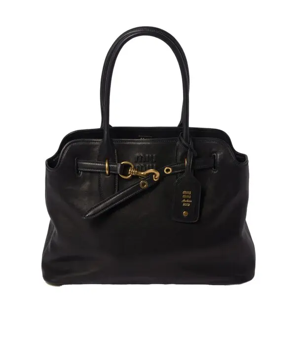 Miu Miu Tote Bag - Black