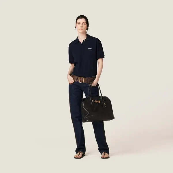 Miu Miu Tote Bag - Black