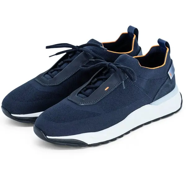 Santoni Flin Knit Low-top Sneakers