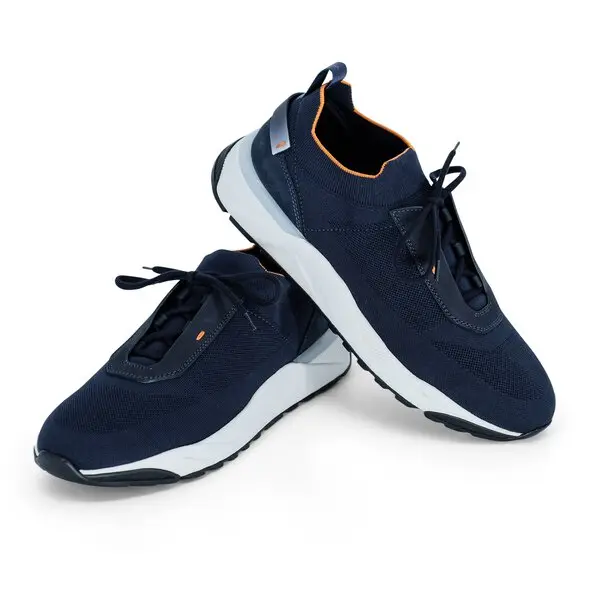 Santoni Flin Knit Low-top Sneakers