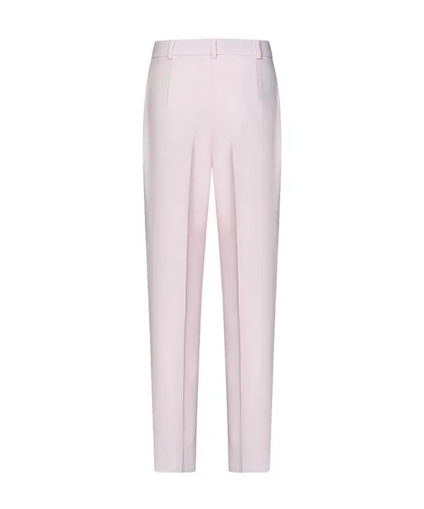 Max Mara Tailored Suit Set With Notch Lapel Blazer And Straight Leg Trousers