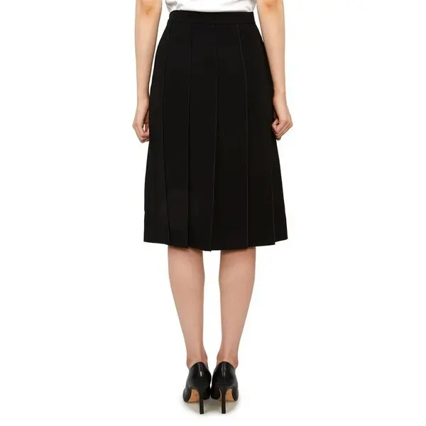 Max Mara Pleated Midi Skirt