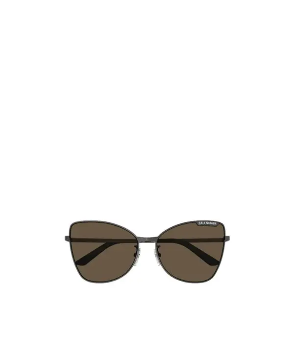 Balenciaga Butterfly Frame Sunglasses - Brown