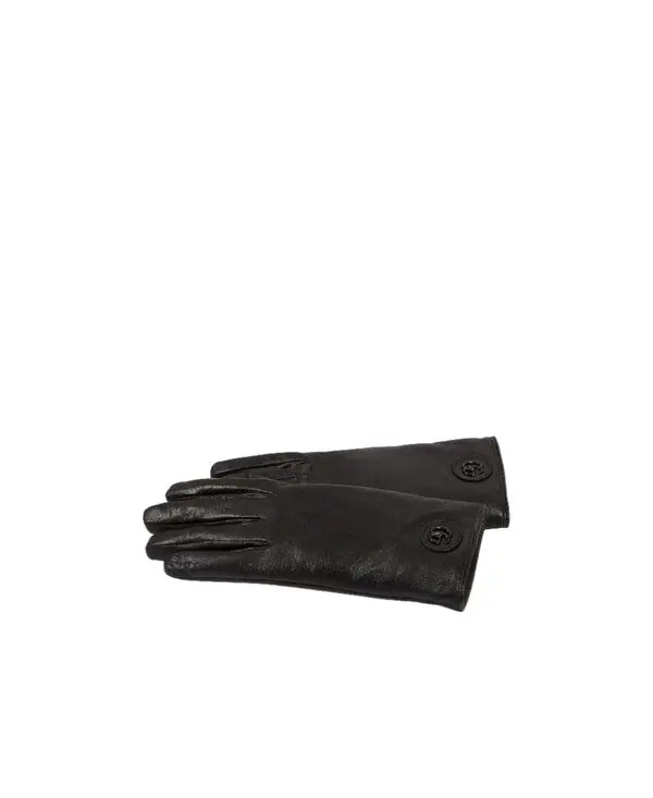 Gucci Logo Plaque Military Gloves