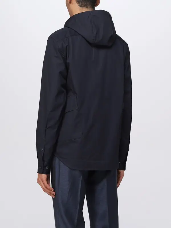 C.P. COMPANY Hooded Cotton Shirt Jacket