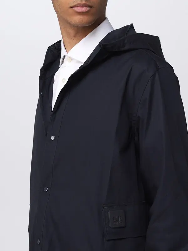 C.P. COMPANY Hooded Cotton Shirt Jacket