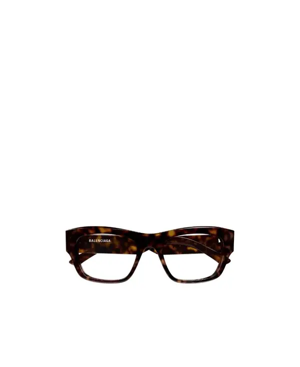 Balenciaga Square Frame Eyeglasses - Brown
