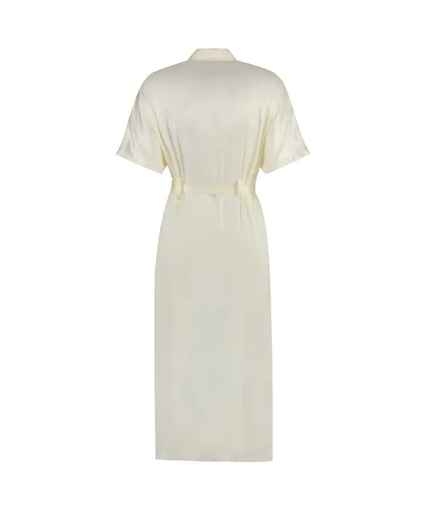 A.p.c. Twill Short-sleeved Shirt Dress - No