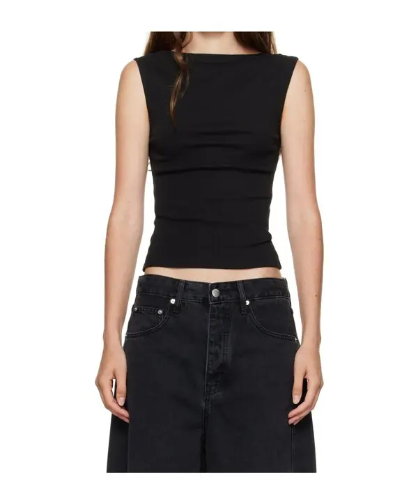 ST. AGNI Boat-necked Vest