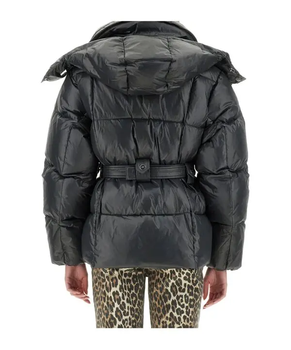 GANNI Hooded Puffer Jacket