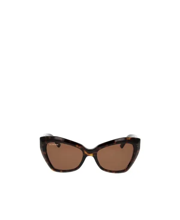 Balenciaga Butterfly Frame Sunglasses - Brown