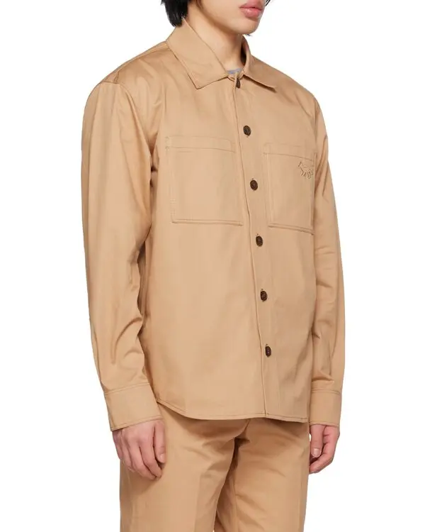 Maison Kitsuné Profile Fox Buttoned Long-sleeved Shirt