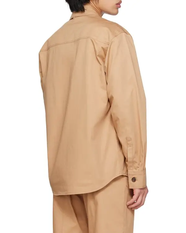 Maison Kitsuné Profile Fox Buttoned Long-sleeved Shirt
