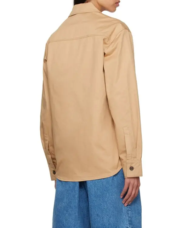 Maison Kitsuné Profile Fox Buttoned Long-sleeved Shirt