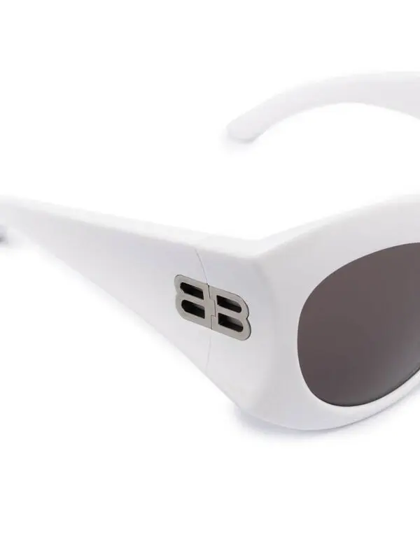 Balenciaga Hourglass Round Sunglasses