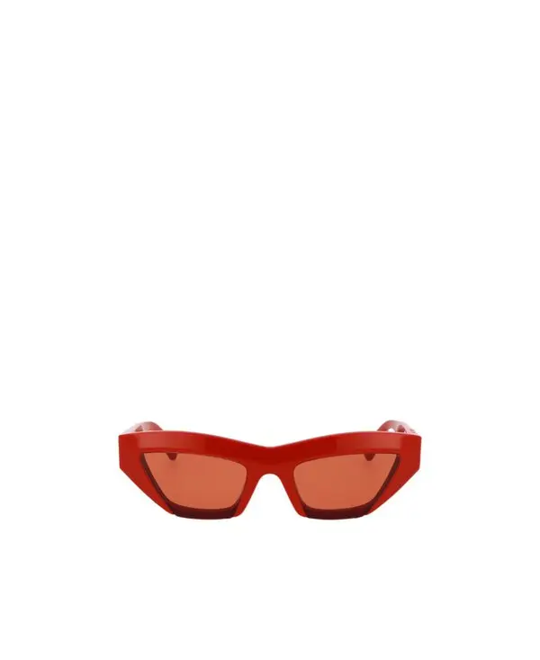 Bottega Veneta Cat Eye Frame Sunglasses - Red
