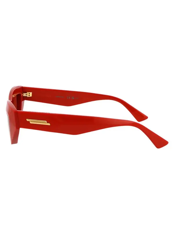 Bottega Veneta Cat Eye Frame Sunglasses - Red