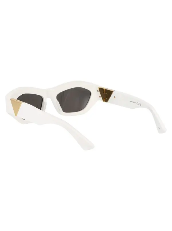 Bottega Veneta Geometric Frame Sunglasses - Black
