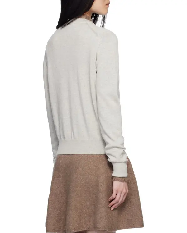 Maison Kitsuné Fox Head Patch Knitted Jumper