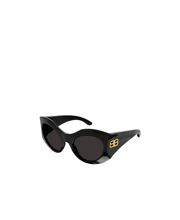 Balenciaga Hourglass Round Sunglasses