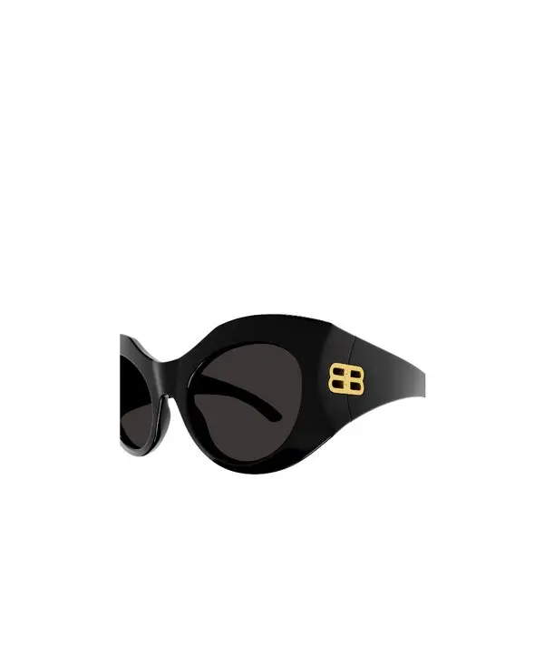 Balenciaga Hourglass Round Sunglasses
