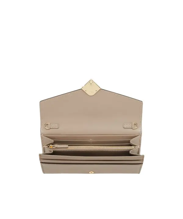 Fendi Ff Diamonds Chain-linked Continental Wallet