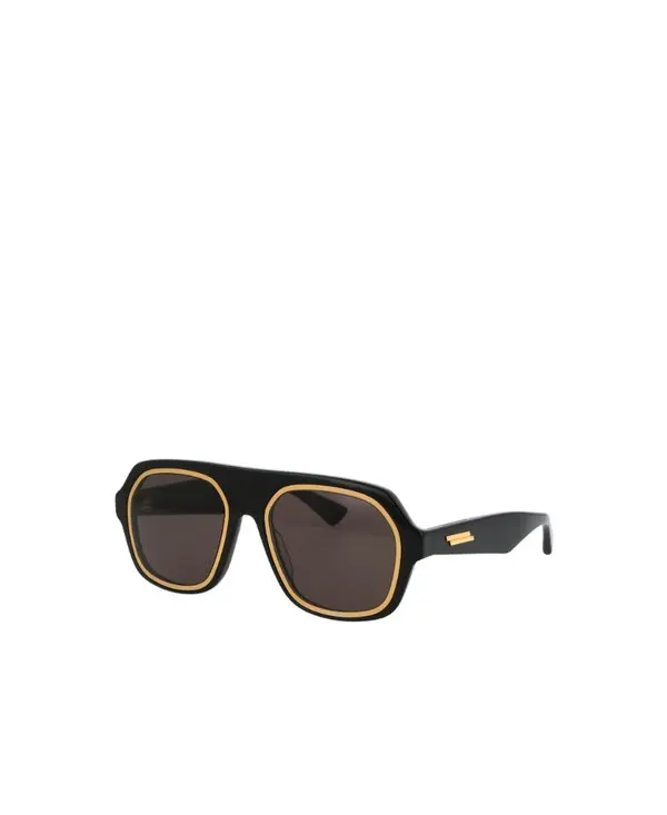 Bottega Veneta Aviator Frame Sunglasses