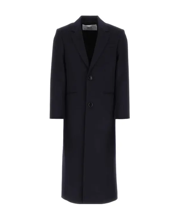Ami Single-breasted Tailored Coat