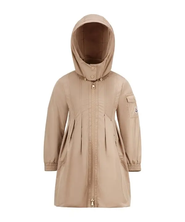 Moncler Hooded Zip-up Coat