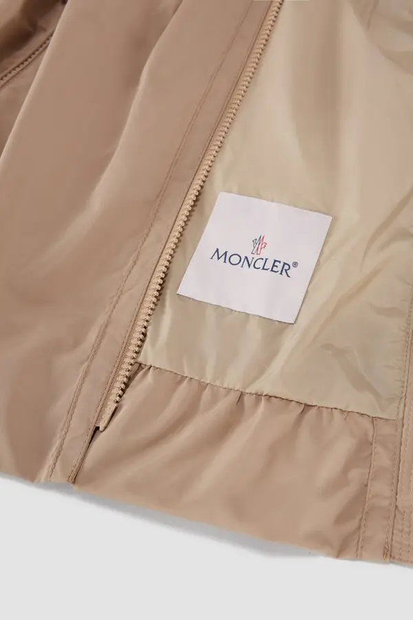 Moncler Hooded Zip-up Coat