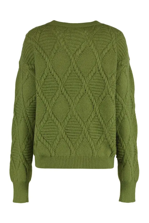 Max Mara Bolero Button-up Cardigan
