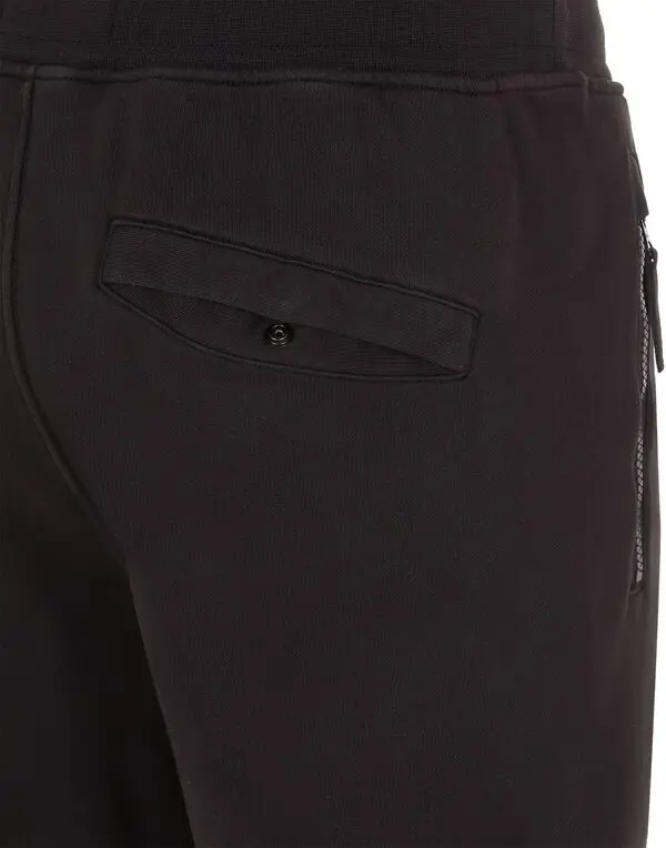 Stone Island Logo Printed Elasticated Waist Shorts