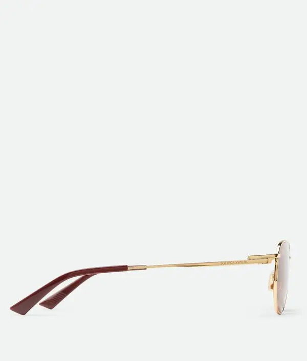 Bottega Veneta Octagonal Frame Sunglasses