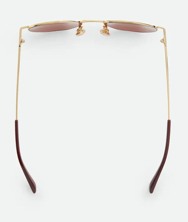 Bottega Veneta Octagonal Frame Sunglasses